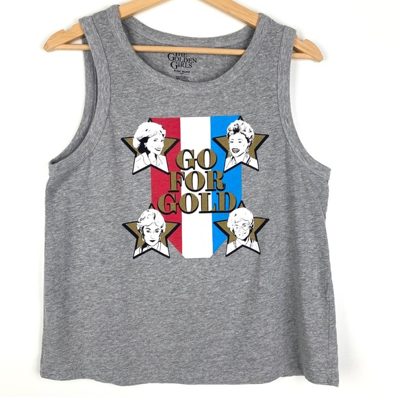 The Golden Girls | Tops | The Golden Girls Tank Top Go For Gold | Poshmark